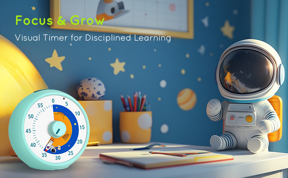 Amazon.com: Visual Timer for Kids, 60-Minute Countdown Timer for ...