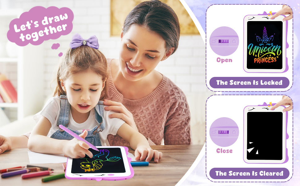 Amazon.com: Toylink Unicorn Toys Set Girls Gift for 3 4 5 6 7 8 Year ...