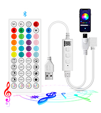 Amazon.com - RGBZONE RF Wireless Remote LED Controller, DC 5V/12V/24V ...