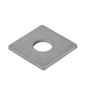 heneng 20 Pcs 304 Stainless Steel Square Plate Washers, 1/2"(ID) x 1-5/8" x 1-5/8", Flat Washer ...