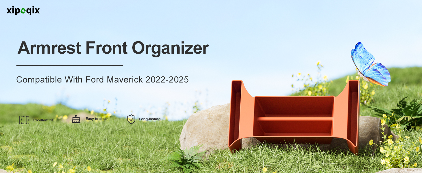 Amazon.com: xipoqix Center Console Organizer Compatible with 2022-2025 Ford Maverick Gear ...