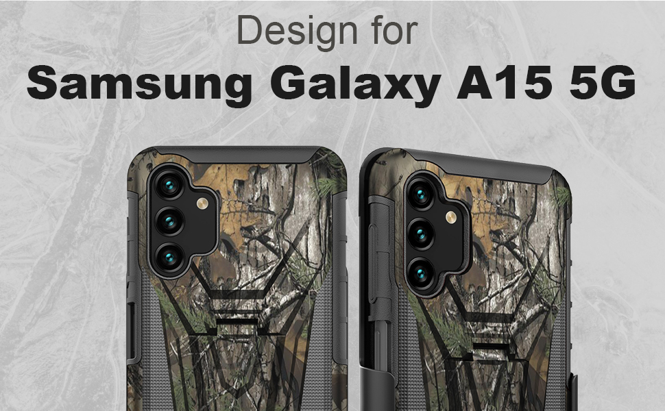 Amazon.com: Ailiber for Samsung Galaxy A15 5G Holster Case, Samsung A15 5G Case with Screen ...