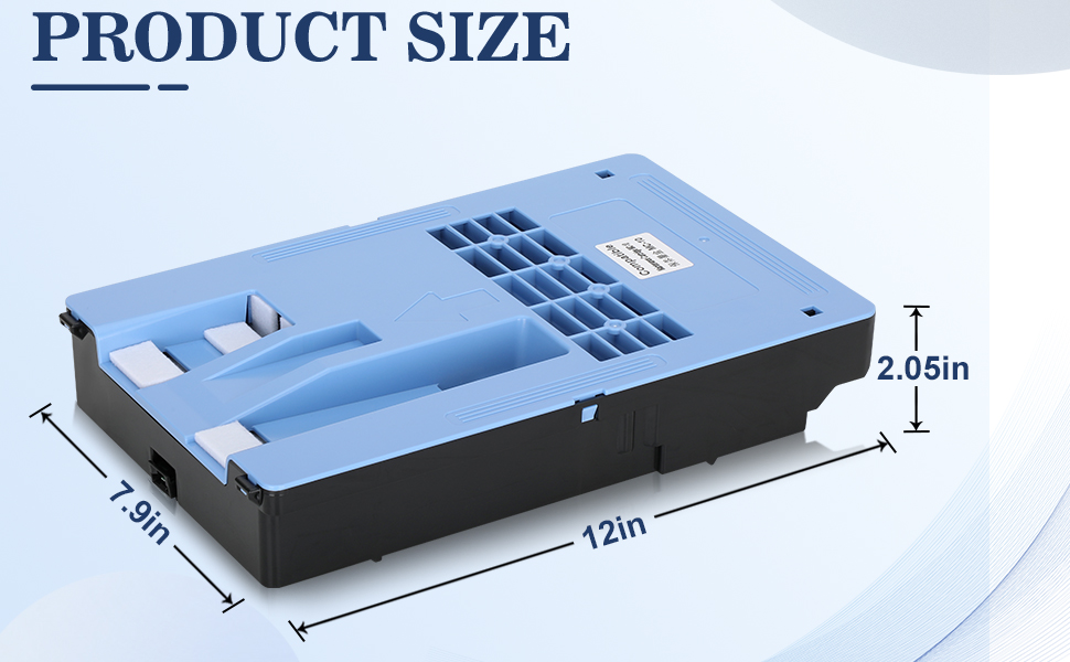 Amazon.com: Potoge MC-10 1320B014 Maintenance Cartridge Compatible with Canon Imageprograf ...