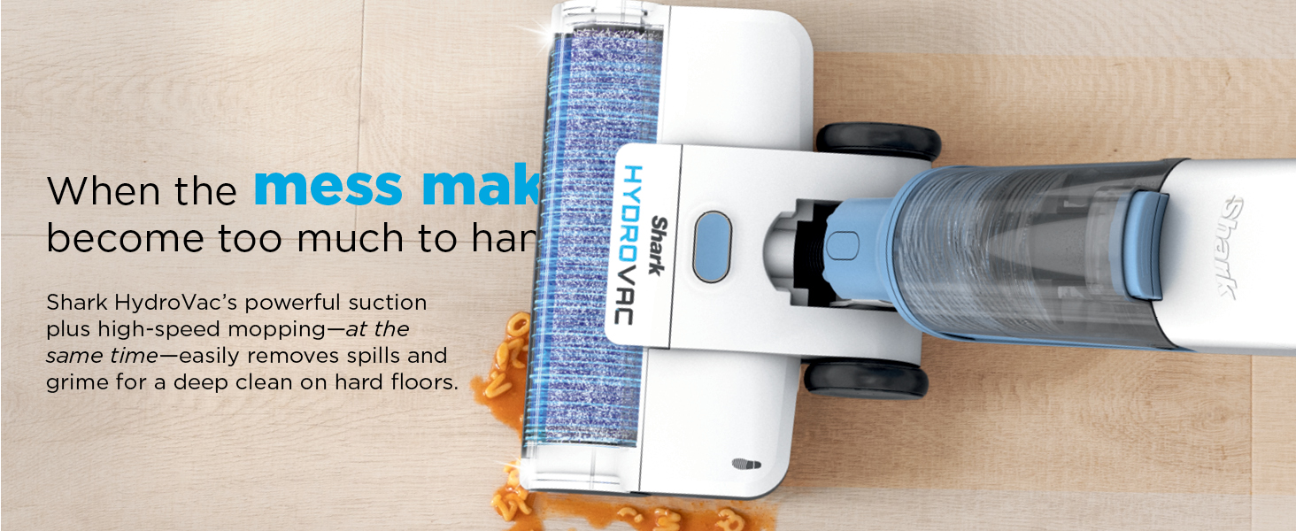 Shark HydroVac Cordless Pro - 3-in-1 Vacuum & Mop System