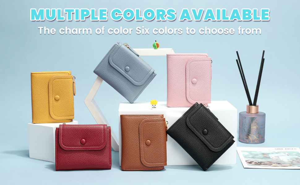 Amazon.com: MINI GIRL Small Cute Wallet For Women teen girls with Rfid Protection(Black ...