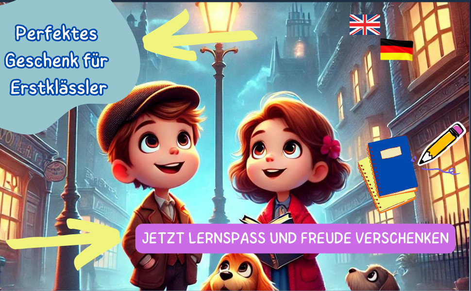 Spielerisch Englisch Lernen für clevere Entdecker I Abenteuer in Oxford: 3-Minuten Englische ...