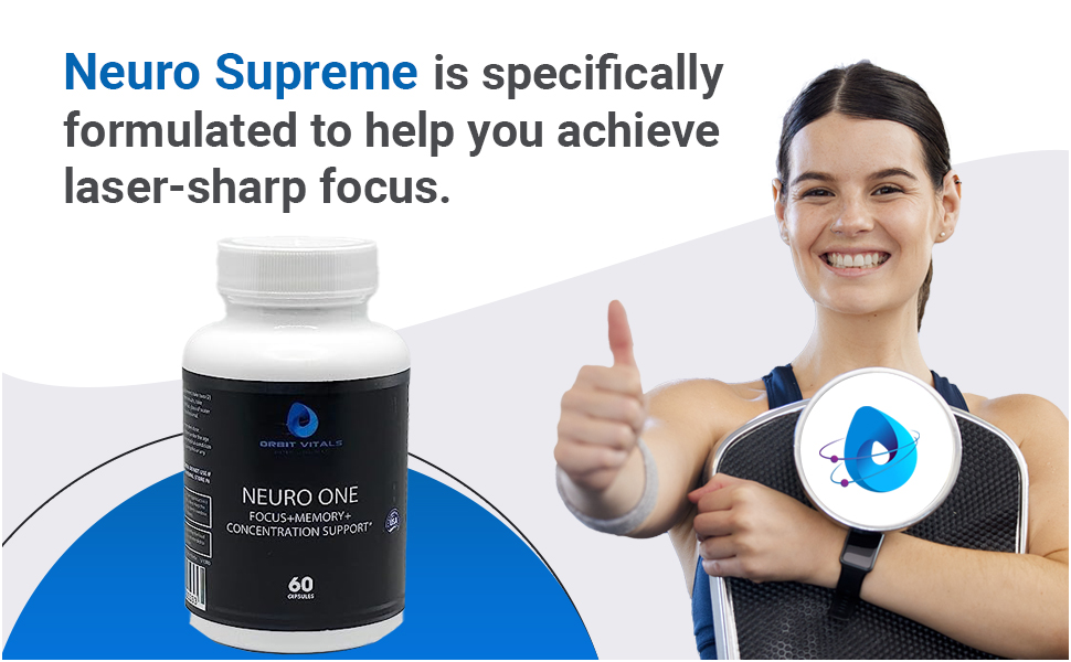 Amazon.com: Neuro Supreme Brain Support Supplements for Memory - Cognitive Support Supplement ...