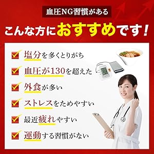 Amazon.co.jp: 血圧対策Wケア GABA 40mg 血圧 ストレス 疲労感 機能性表示食品 サプリメント 血圧を下げる ギャバ サプリ 30日分 : ドラッグストア