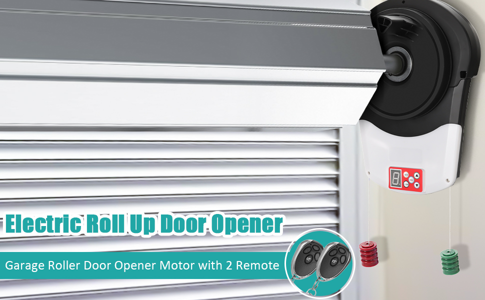 Automatic Roll Up Door Opener,Commerial Garage Roller Door Opener, Powerful 800N Motor Roller ...