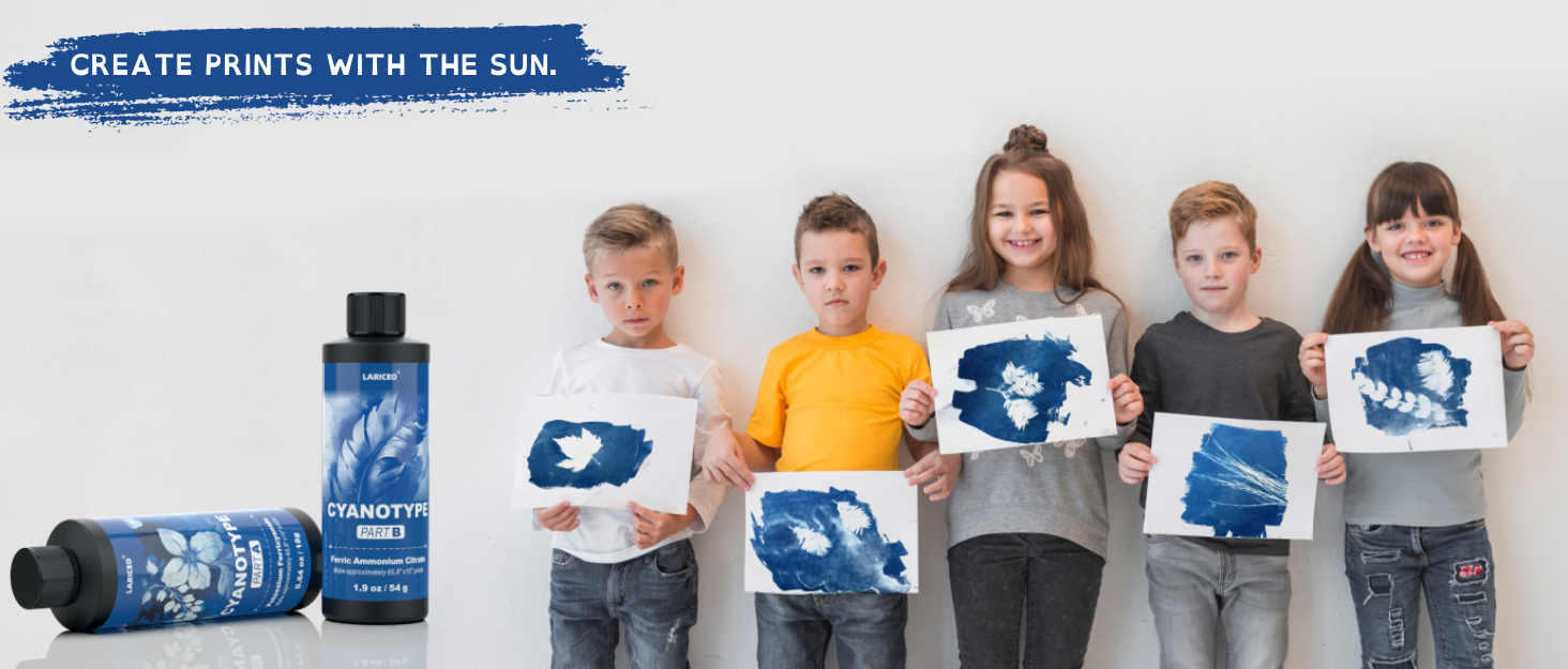 Amazon.com: LARICEO 16oz Cyanotype Sensitizer Kit, Easy to Store ...