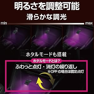 Amazon | 星光産業 車内用品 EXEA(エクセア) LED スイングUSBライト EL-173 | ライト・アクセサリ | 車＆バイク
