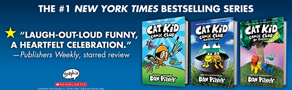 On Purpose (Cat Kid Comic Club #3) : Pilkey, Dav: Amazon.com.au: Books