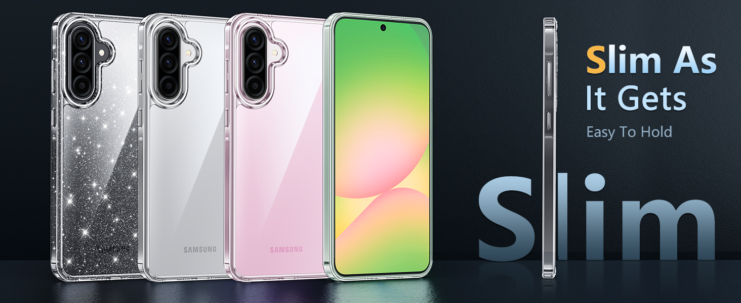 FNTCASE for Samsung Galaxy A56-5G Case: Bling Sparkle Clear Military Grade Drop Protection Anti ...