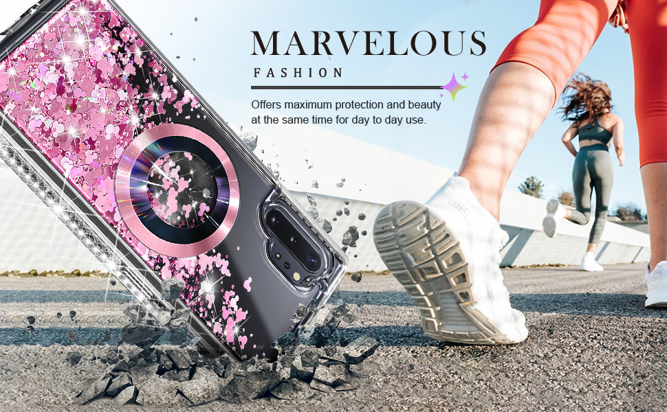 Amazon.com: NGB Supremacy Magnetic for Samsung Galaxy Note 10+ (Plus) Case [Compatible with ...