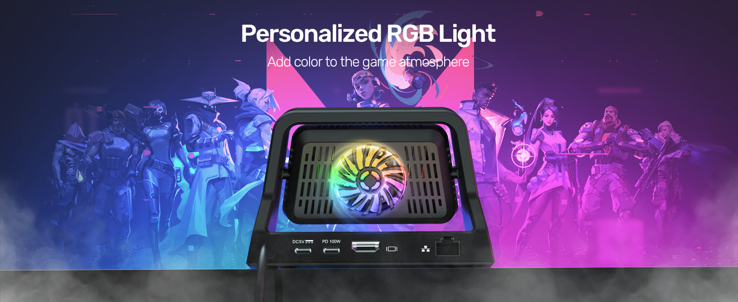 Amazon.com: Unitek ROG Ally/Steam Deck Docking Station - Cooling Charging Dock with Gigabit ...