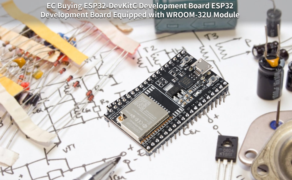 Amazon.com: EC Buying ESP32-DevKitC Development Board ESP32 Development Board Equipped with ...