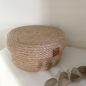 100% Natural Hemp Rope Twisted Strong Jute Rope 100 Feet 1/2 Inch 4 Ply ...