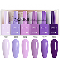 Amazon.com: CANNI 6 Colors 9 ML Hema-Free Brown Gel Nail Polish Set, Dark Chocolate Brown Gel ...