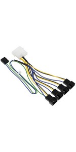 Amazon | アイネックス 3ピン-PWM4ピン変換制御ケーブル [ 20cm ] CA-PWM | アイネックス(AINEX) | 電源ケーブル 通販