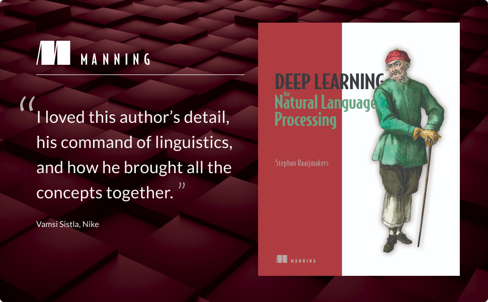 Deep Learning for Natural Language Processing: Raaijmakers, Stephan ...