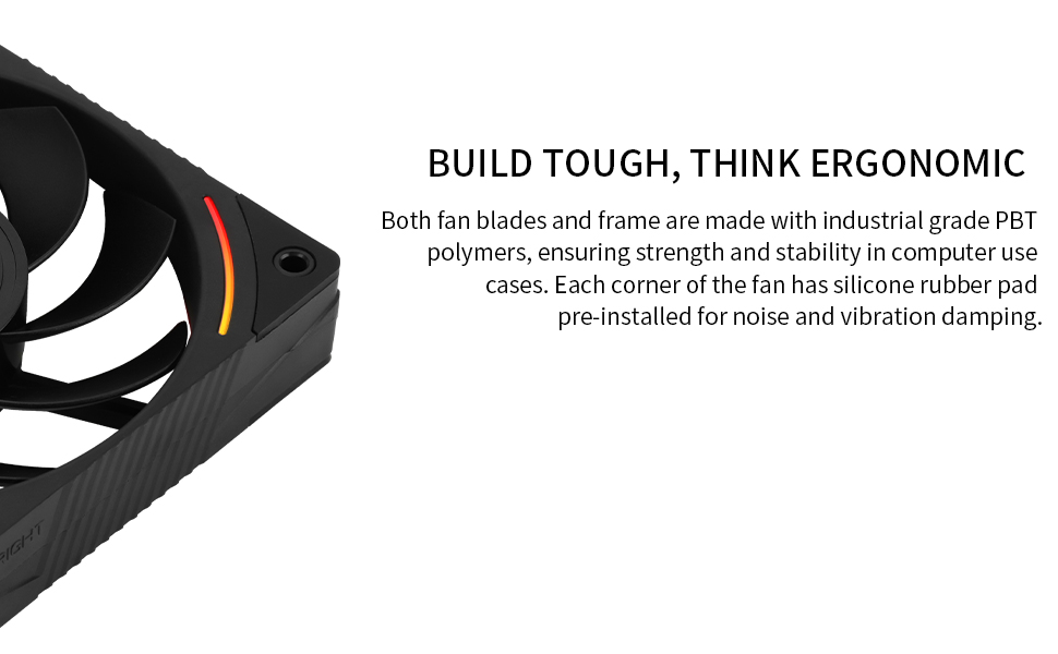 Thermalright TL-K12R Ventilador de CPU de 120 mm, refrigeración de carcasa de computadora ...