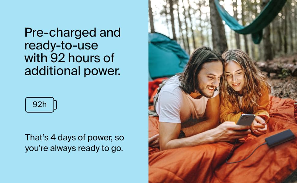 Belkin BoostCharge 3-Port Compact Power Bank 20K with PD 20W for iPhone 14, 14 Plus, 14 Pro, 14 ...