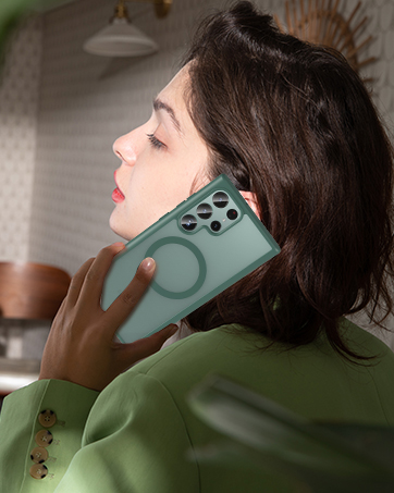 Amazon.com: OWKEY Case for Samsung Galaxy S22 Ultra,Magnetic Galaxy S22 Ultra 5G Phone Case ...