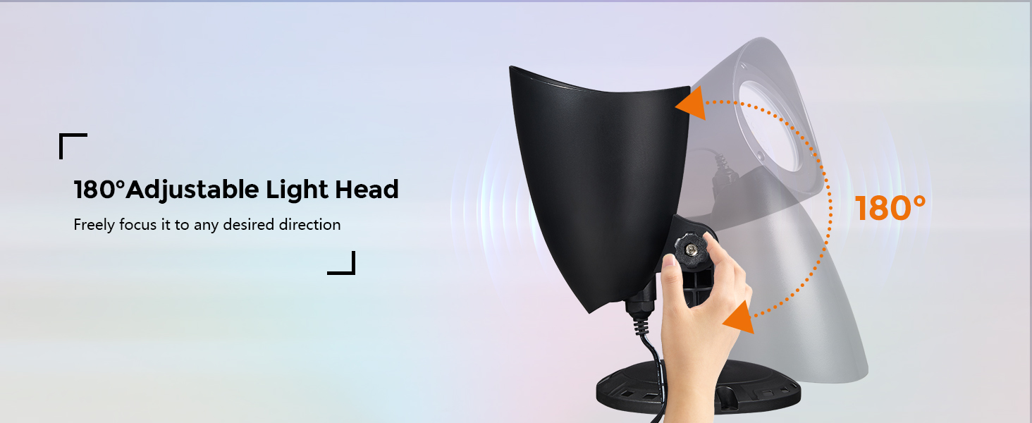 SURAIELEC LED Spotlight, Remote Control Spot Lights Outdoor, Indoor ...