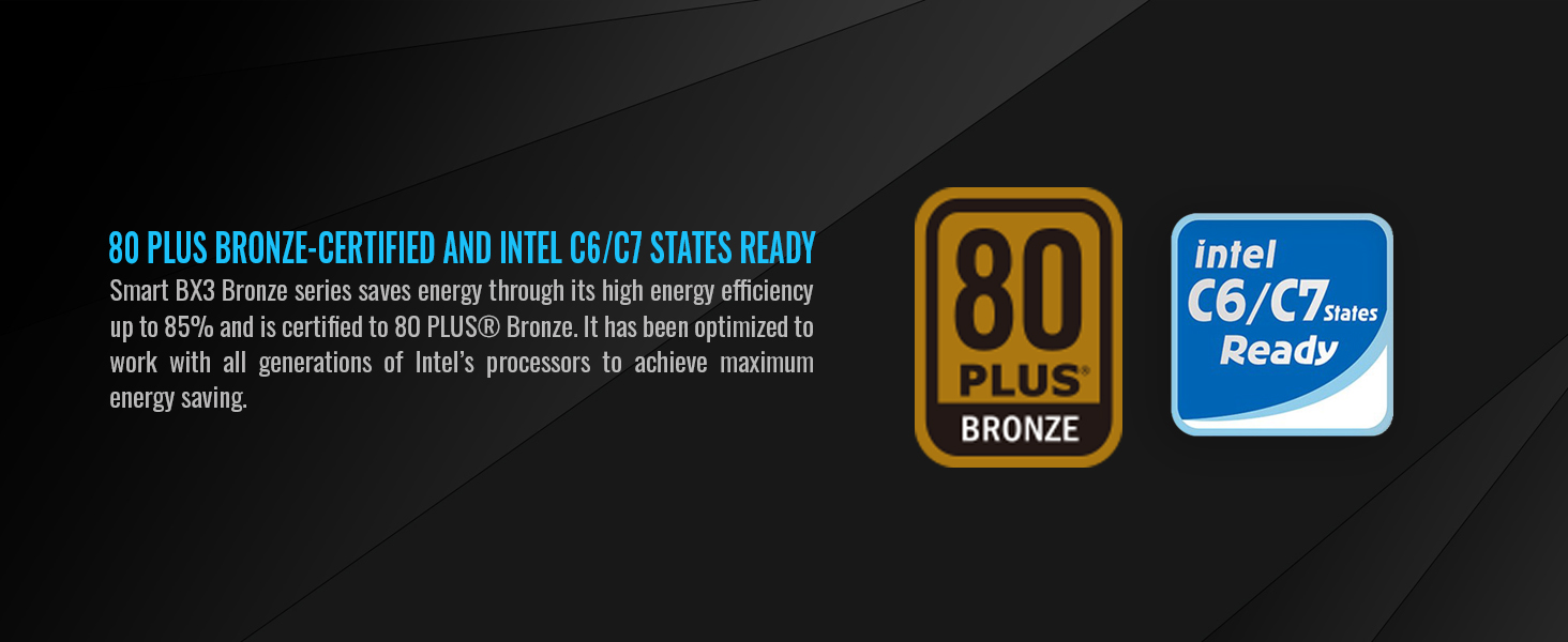 Amazon.com: Thermaltake Smart BX3 650W 80Plus Bronze ATX 3.1 Standard Power Supply; Non-Modular ...