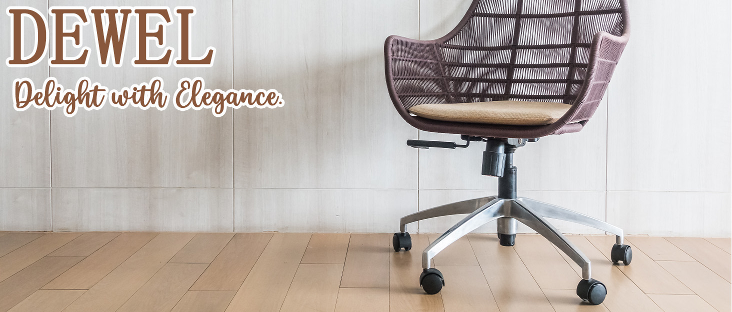 Amazon | DEWEL キャスター M6 ネジ式キャスター ストッパー付き 50径 360度回転 静音 取替えキャスター ネジ込み式 4個 セット ホワイト (M6) | キャスター