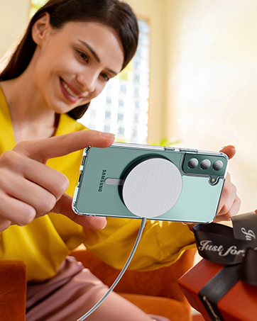 Amazon.com: OWKEY Case for Samsung Galaxy S22 Plus,Magnetic Galaxy S22 Plus 5G Phone Case ...