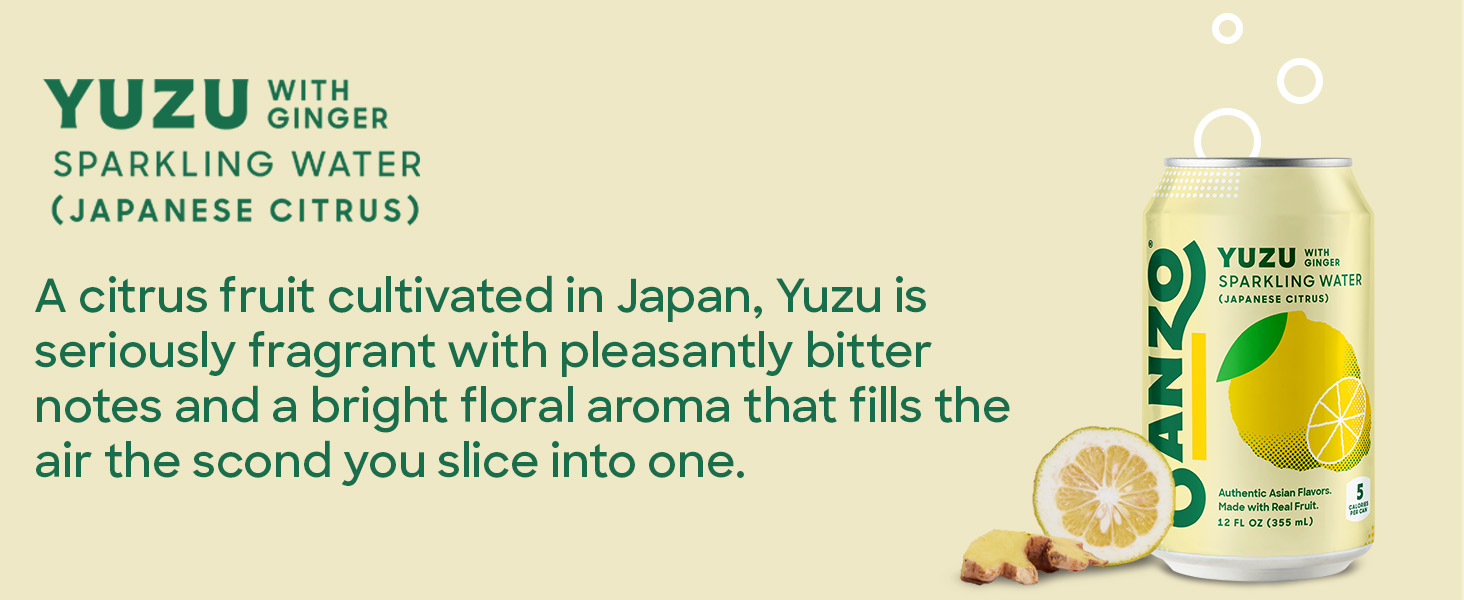 Amazon.com: Sanzo Flavored Sparkling Water Variety Pack - Yuzu Lemon Soda, Calamansi Lime ...
