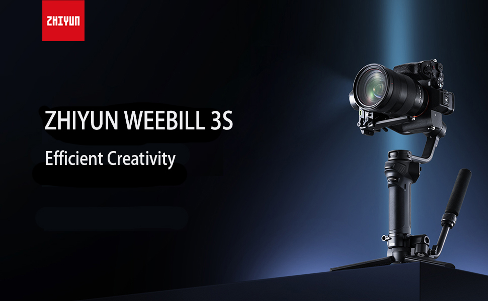 Zhiyun Weebill 3S Combo Stabilizzatore Gimbal a 3 assi per fotocamere ...
