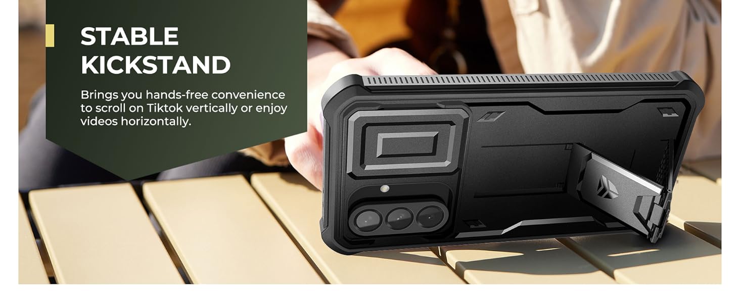 Amazon.com: Dexnor for Samsung Galaxy A56-5G Case, [2 Front Frame] [Built-in Magnetic Slide ...