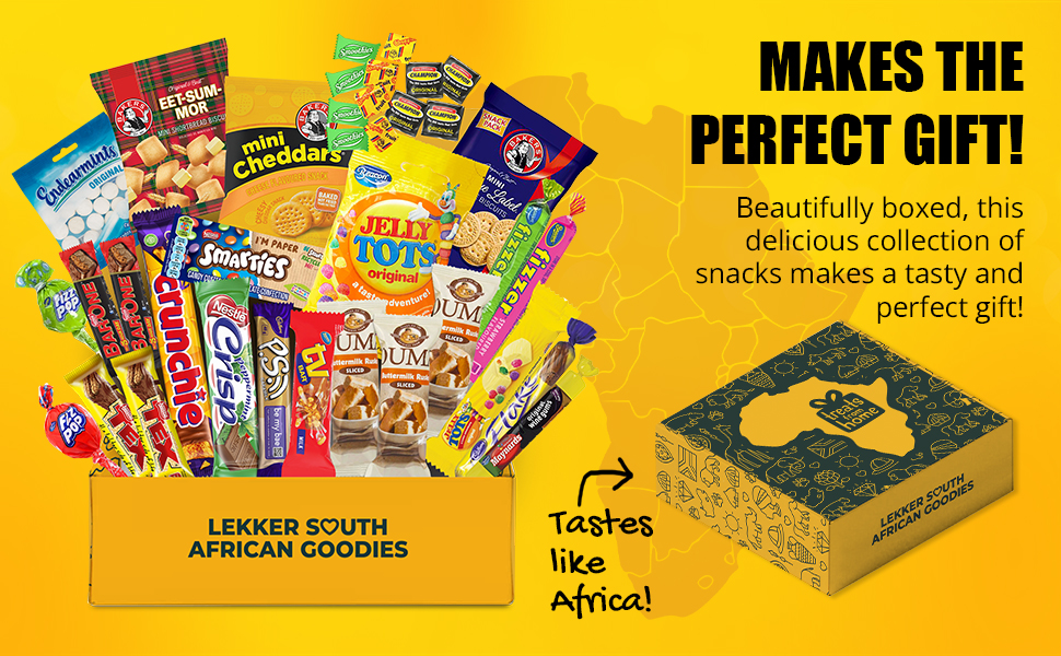 Amazon.com : South African Snack Food Box African Candy Best South African Products With Ouma ...