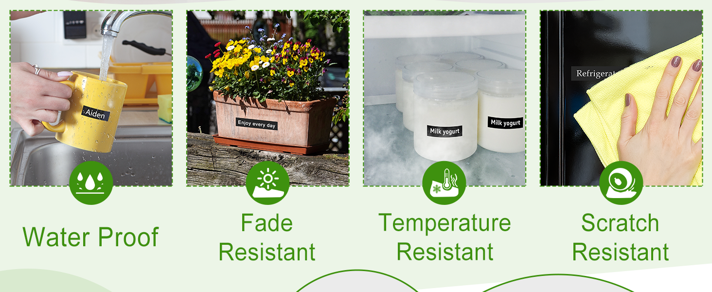 Amazon.com: GREENCYCLE 2 Pack Compatible for Ptouch Label Maker Tape ...