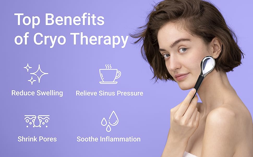 Amazon.com : Only Lovely Cryo Wands Facial Skin Care Kit for Puffy Eyes and Face, at Home ...