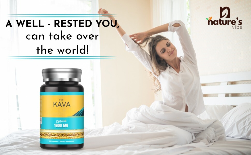 Amazon.com: Nature's Vibe Kava Kava Capsules | 30% Kavalactone,1600mg, Kava Root Extract per ...