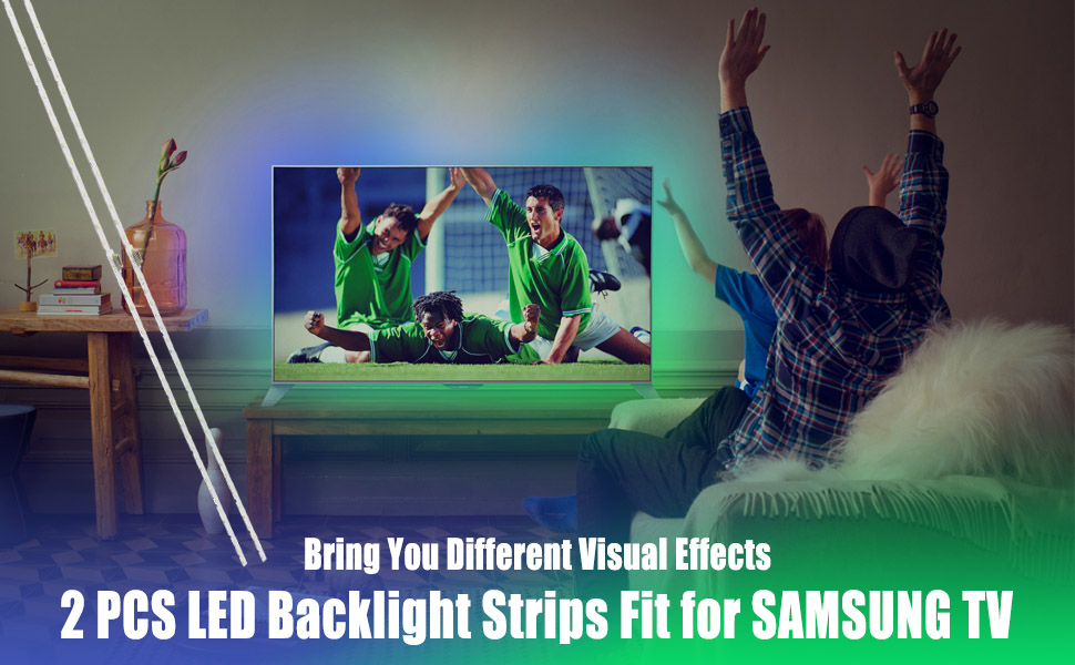 Amazon.com: LED Backlight Strips 65 inch TV Replacement Part Fit for Samsung UN65RU7300 ...