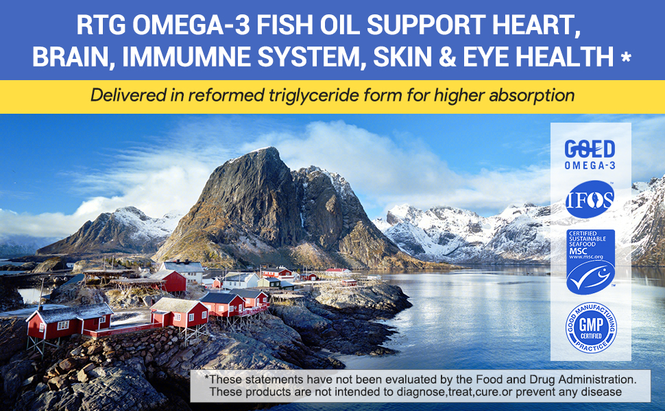 Amazon.com: Dr.Brian Omega 3 Fish Oil - 1200 mg |180 Softgels Lemon Flavor rTG Omega3 | EPA ...