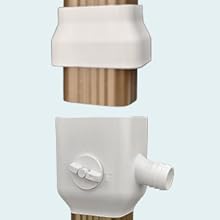 Amazon.com: Prestantious Gutter Downspout Diverter Fits for 2"x3 ...