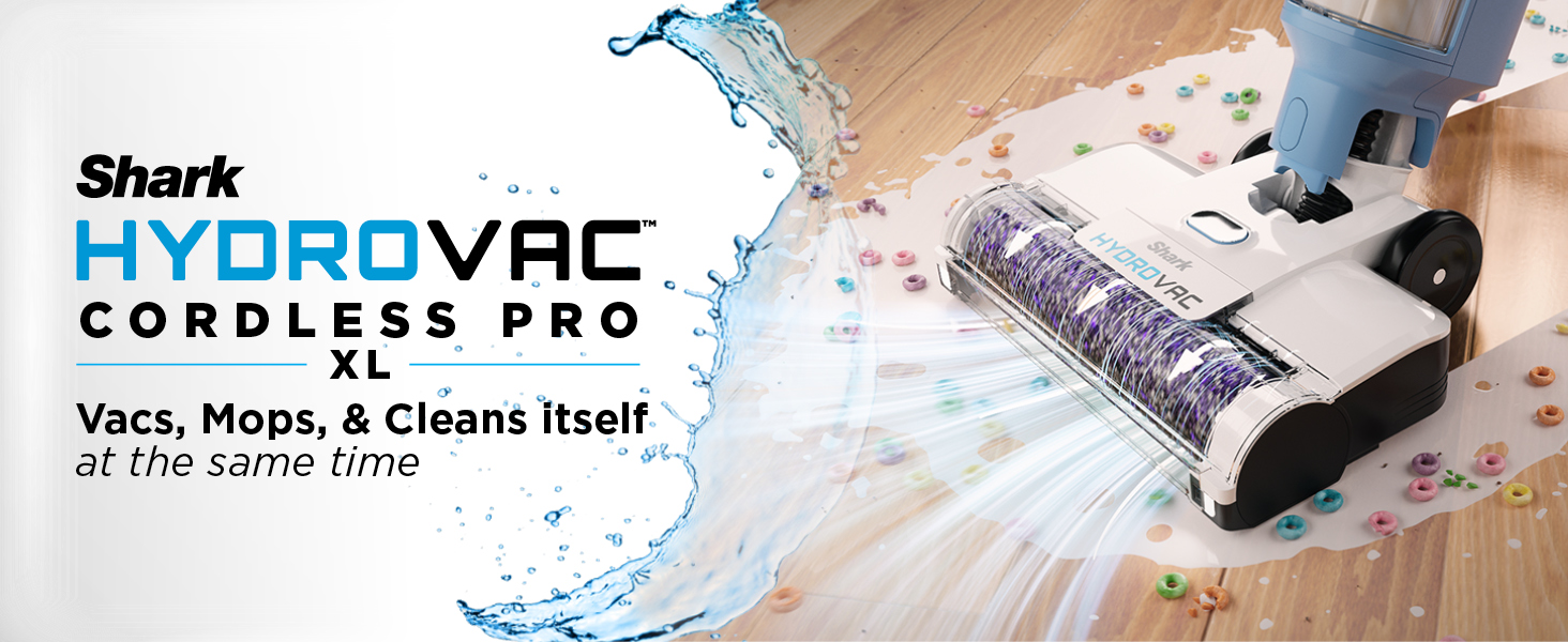 Shark HydroVac Cordless Pro - 3-in-1 Vacuum & Mop System
