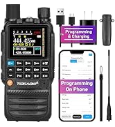 Amazon.com: (2nd Generation) TIDRADIO TD-H8 10W HighPower Ham Radio Handheld with APP Wireless ...