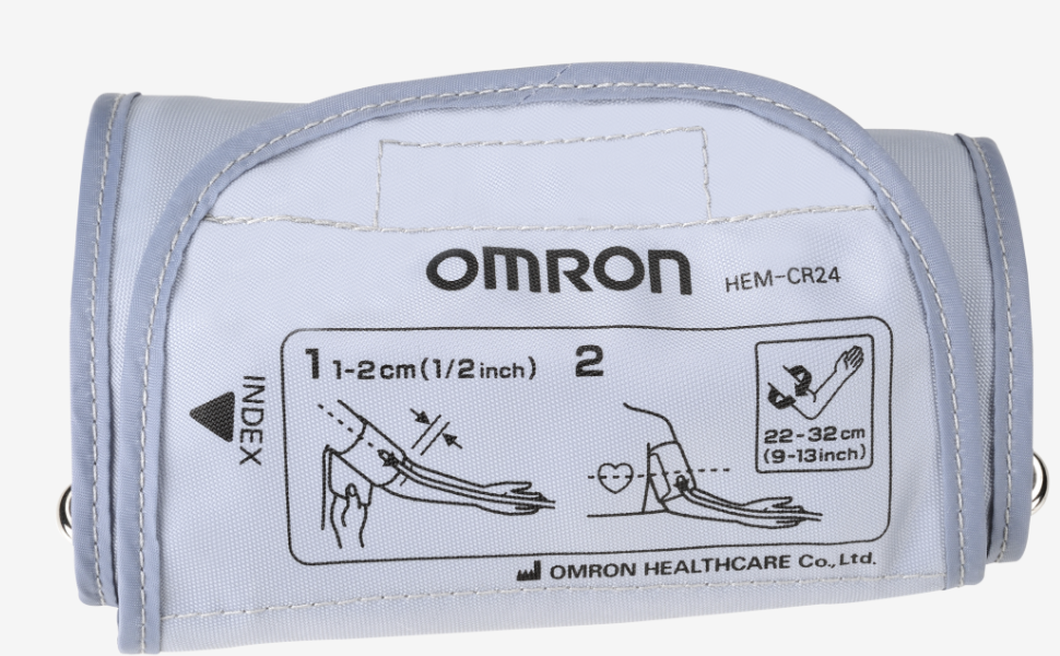 Omron Cuff for Blood Pressure Monitor HEM-CR24-BAP, White : Amazon.sg: Health, Household and ...