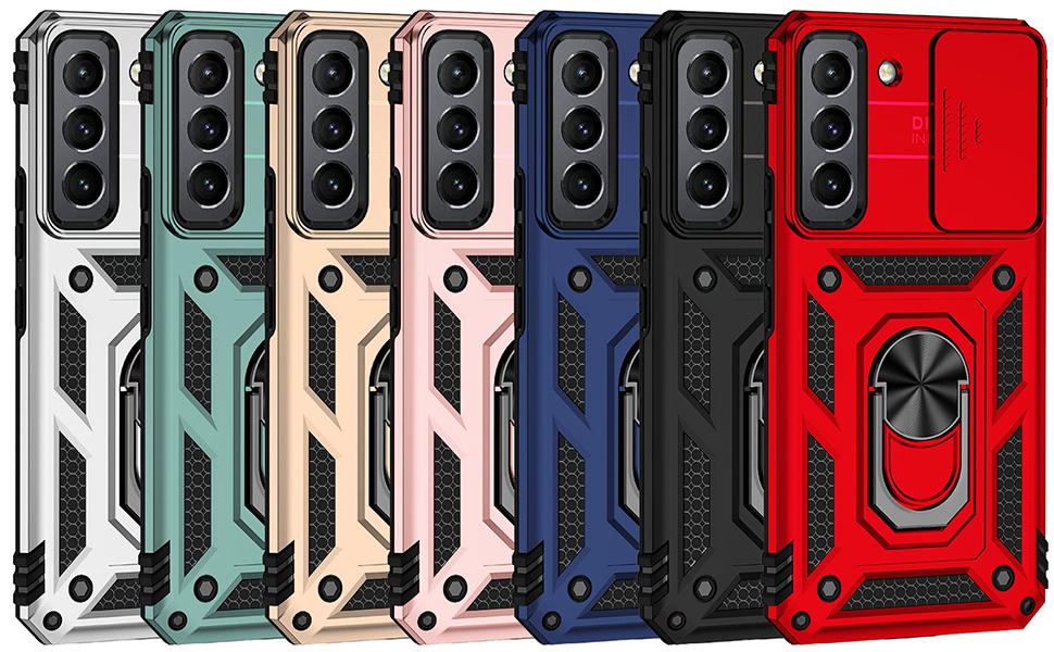 Amazon.com: for Samsung Galaxy S22 Plus Case with Camera Lens Cover HD Screen Protector ...