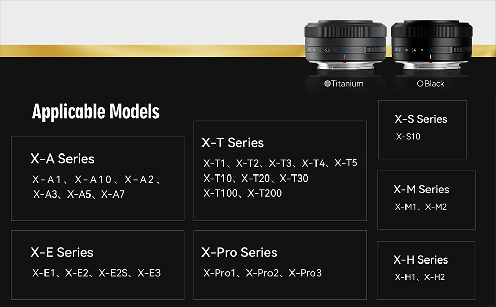 Amazon.com : TTartisan 27mm F2.8 APS-C Frame Autofocus Lens, STM Wide Angle, Compatible with ...