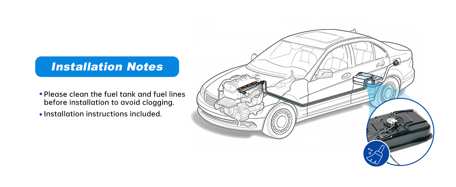 Amazon.com: Electric Fuel Pump Assembly Compatible with BMW E46 325i 330i 328i 325xi 323i 323Ci ...