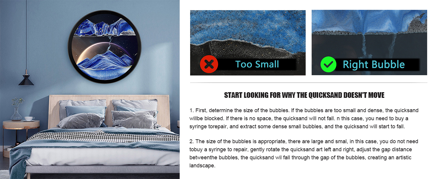 Amazon.com: Mtadmai Moving Sand Art, 3D Sand Art Pictures Deep Sea ...