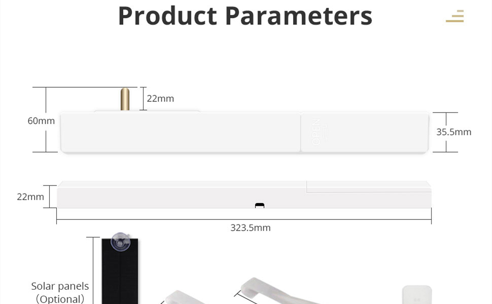 Amazon.com: Blindsmart Plantation Shutters Motor, Smart Electric Motor Automatic Opener for ...