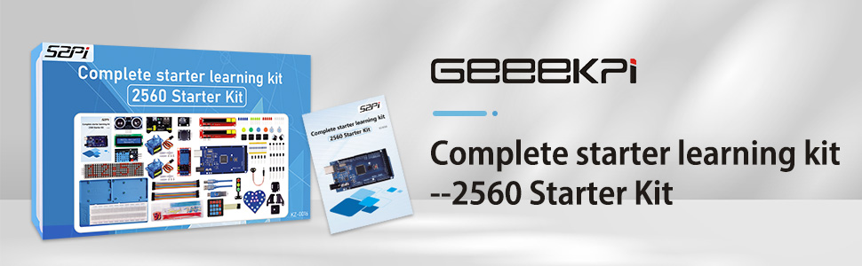 Amazon.com: GeeekPi Complete Starter Kit for Arduino MEGA 2560 R3 with Tutorial : Electronics